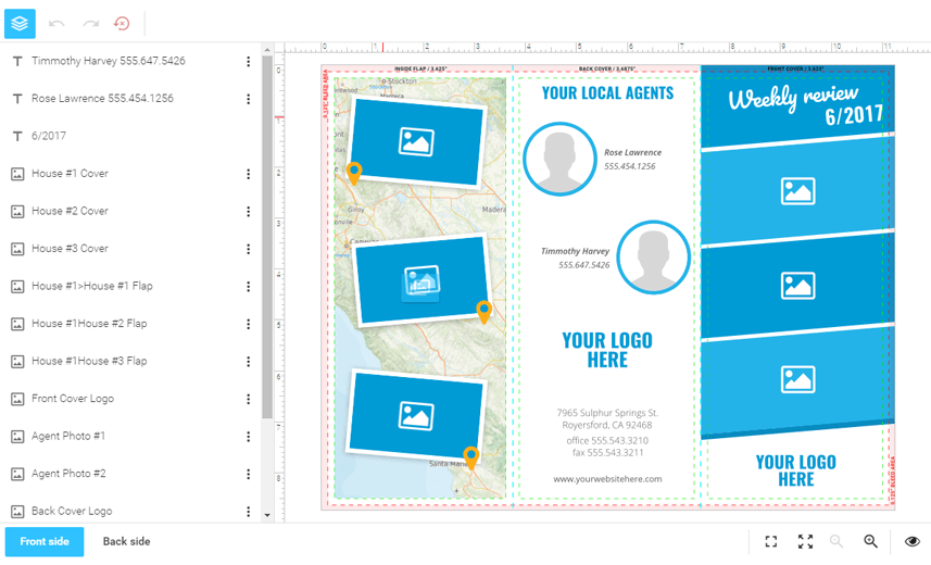 Web to Print HTML5 Editor - Customer's Canvas