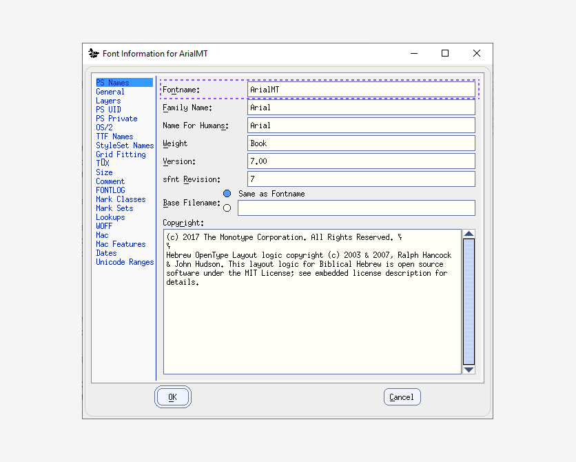 Fonts Customer s Canvas